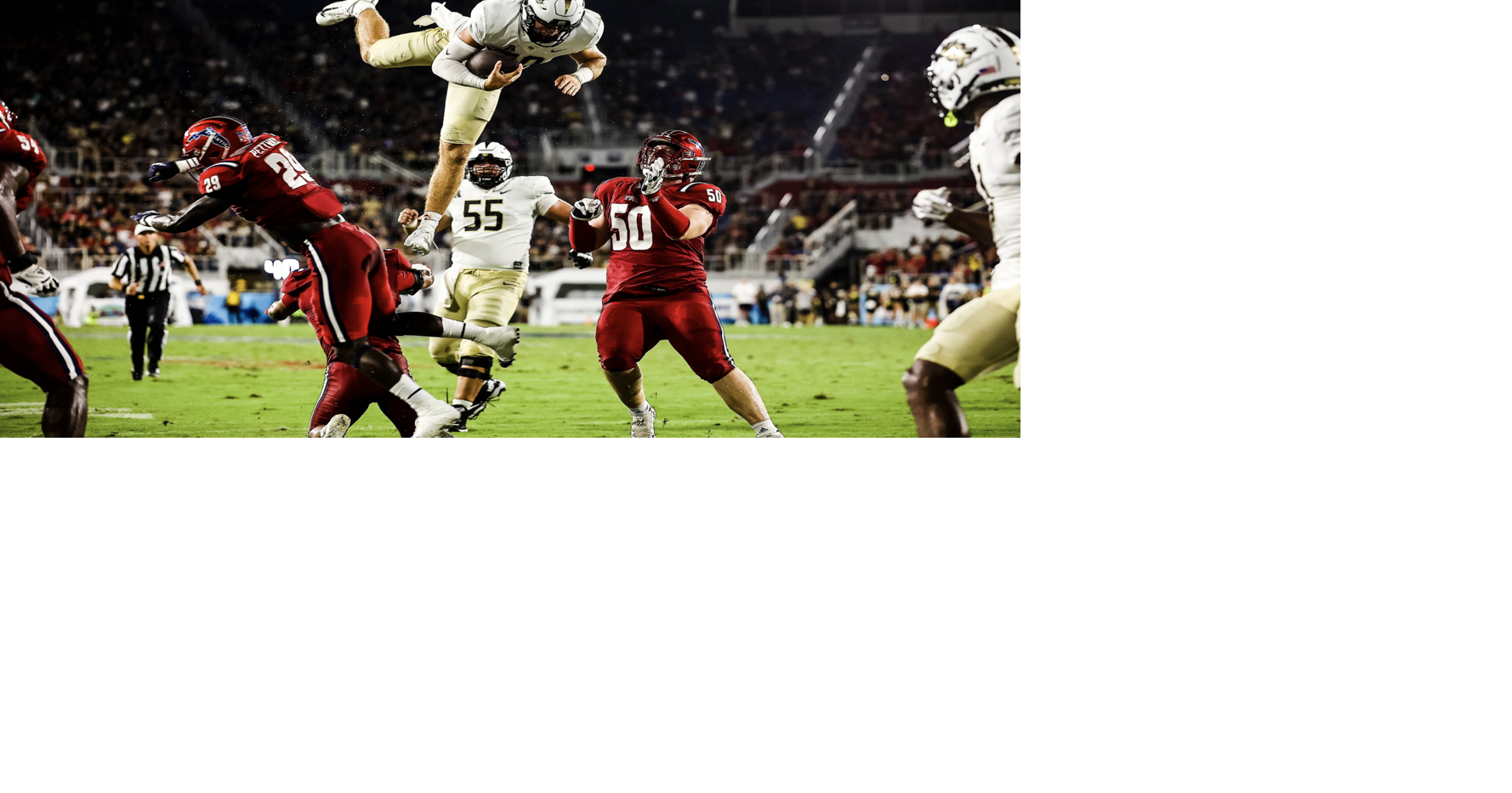 UCF Knights offense dazzles in sunshine state showdown against FAU ...