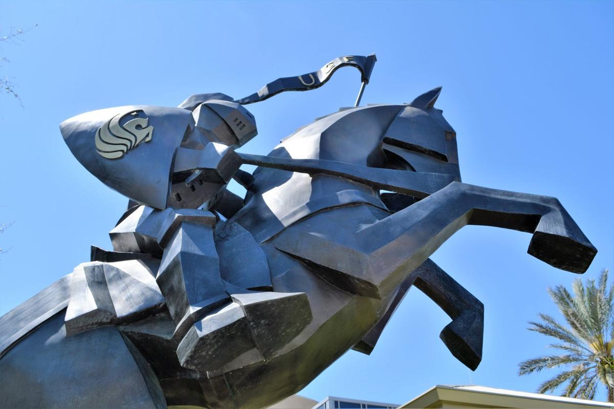 ucf knights statue