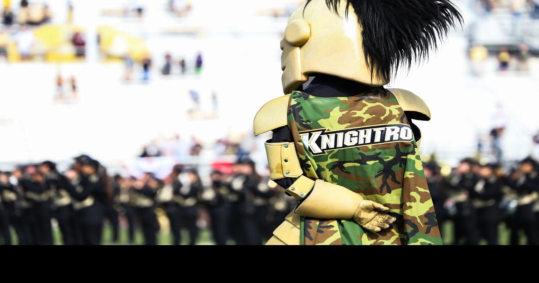 Photos: UCF spirit teams salute Knights on military appreciation day ...