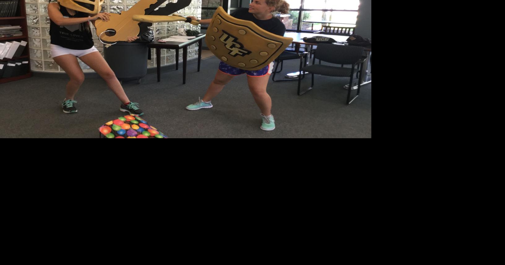 Behind-the-scenes at the Knightro mascot auditions last weekend | Life ...