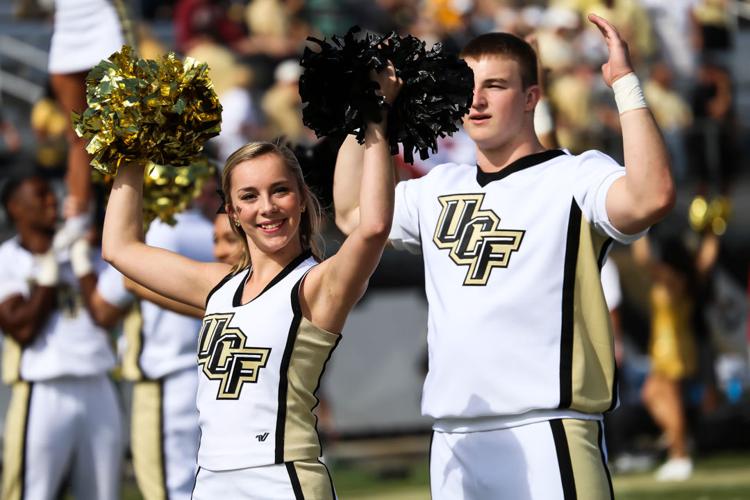 Photos: UCF spirit teams salute Knights on military appreciation day ...