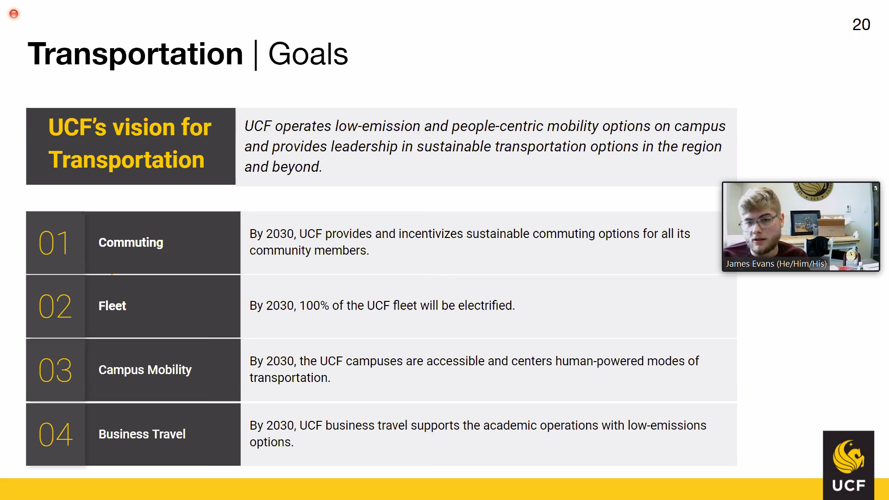 New UCF sustainability plan sets goals for 2030 | News | The Charge