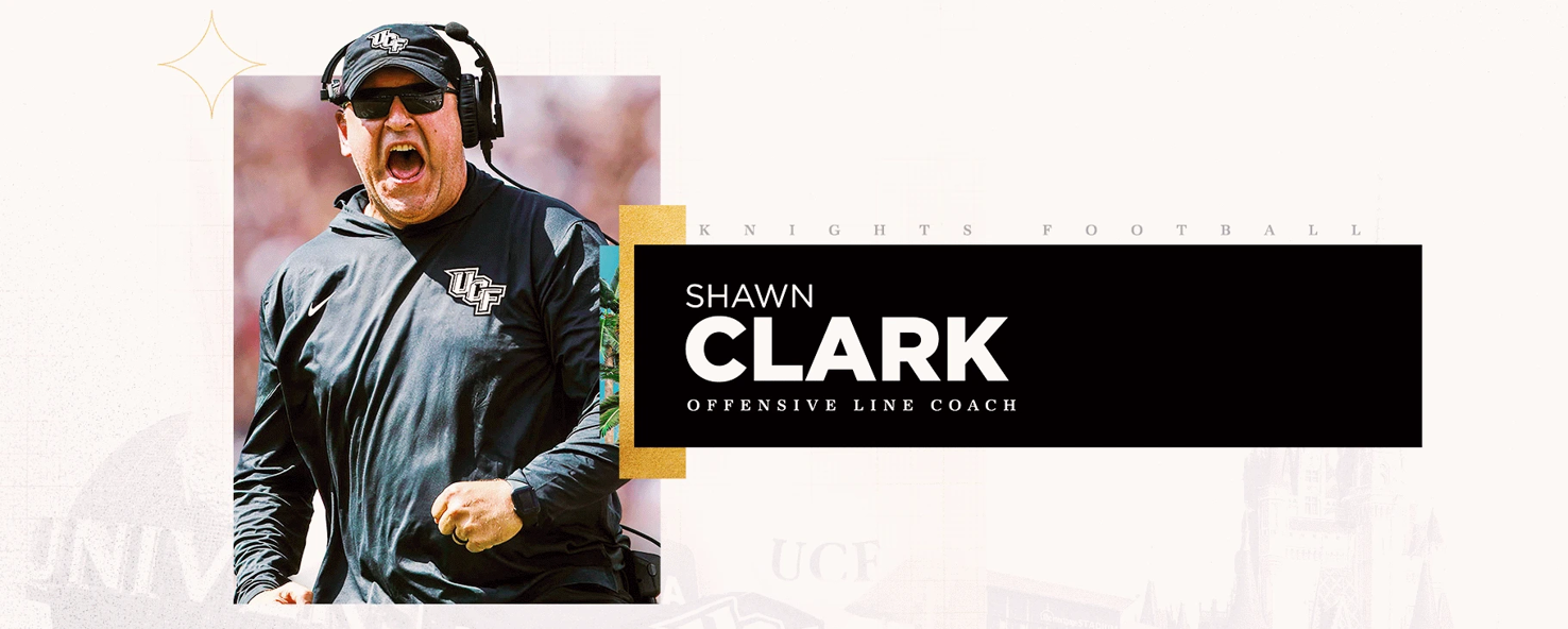 UCF offensive line coach Shawn Clark dead at 50 | News | The Charge