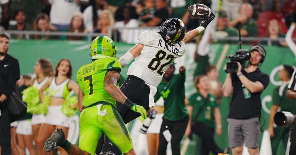 UCF tight end Alec Holler forges his legacy with spectacular catch ...
