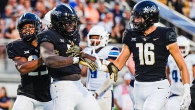 New QB, same success: McClain leads UCF to dominant victory over ...