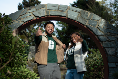 Student body president and vice president candidates Green-Effon hope ...