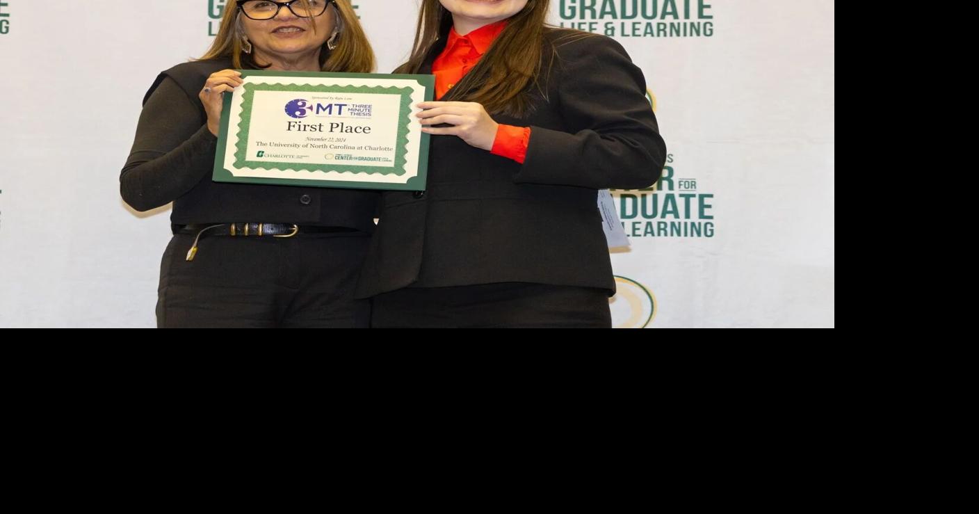 UNC Charlotte Graduate student Lauren Hultquist wins top honors at 3MT ...