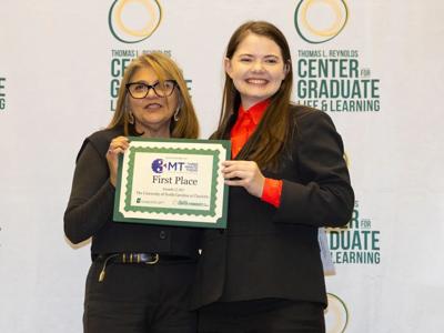 UNC Charlotte Graduate student Lauren Hultquist wins top honors at 3MT ...