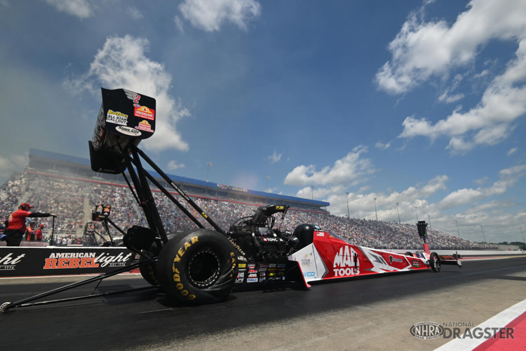 Brittany Force sets speed record; Langdon wins 1000th Top Fuel Race at ...