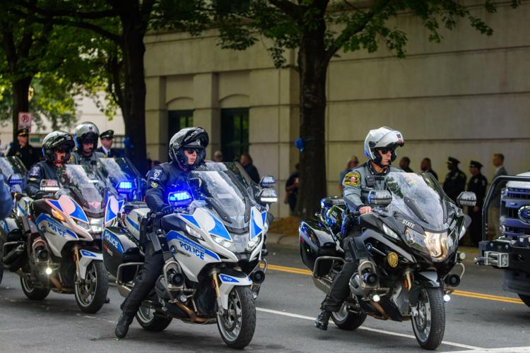 Photos: Memorial service and procession for CMPD officer Joshua Eyer ...