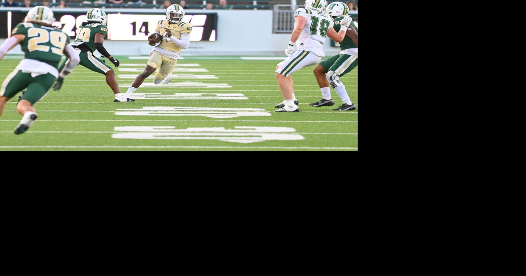 Jones takes charge: Charlotte's new senior quarterback rekindles with ...