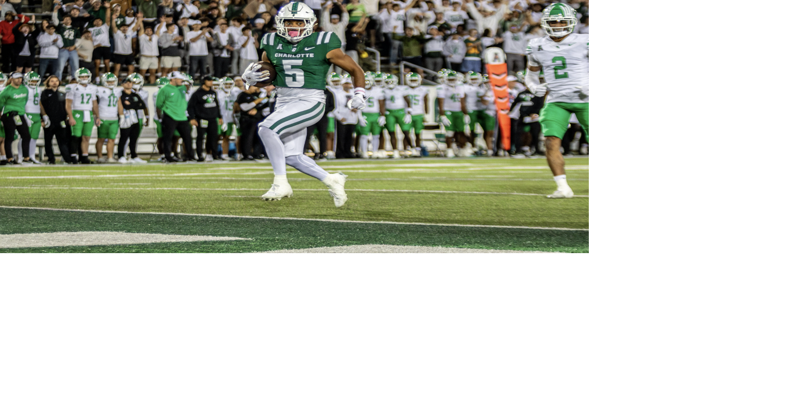 Javen Nicholas carries over 'Wide Receiver U' standard to Charlotte ...