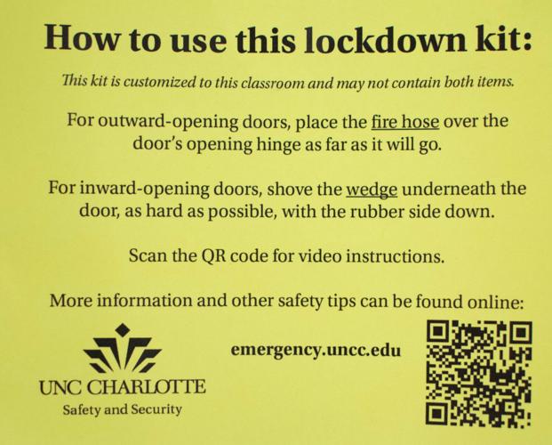 Investigating UNC Charlotte’s lockdown preparedness and materials ...