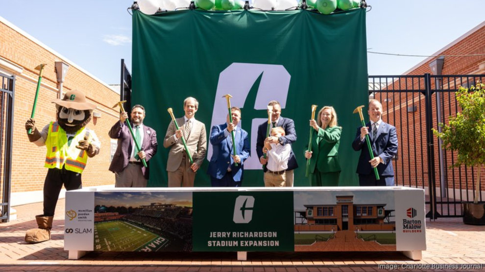 UNC Charlotte breaks ground on $60M stadium expansion | Sports ...