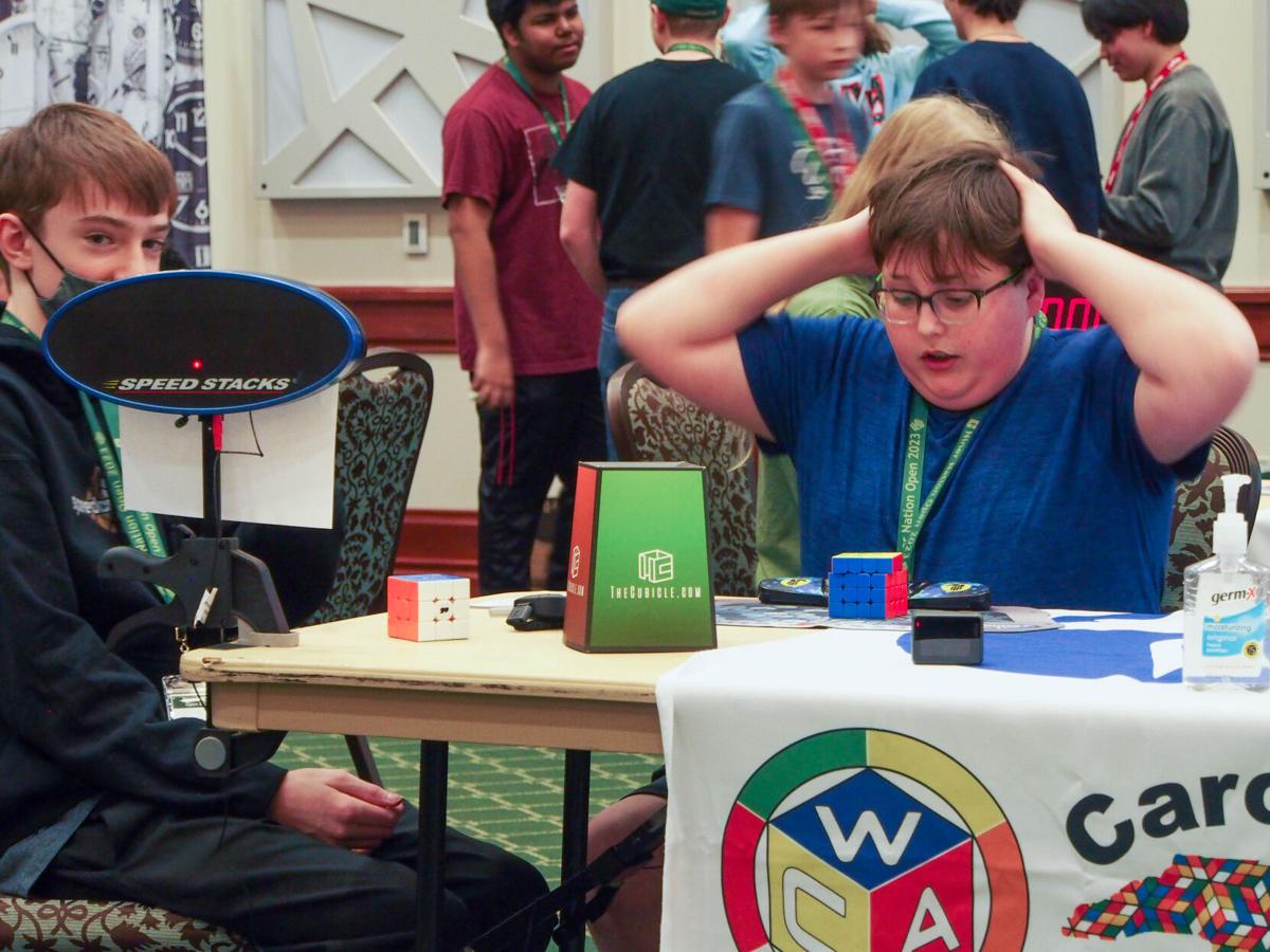 UNC Charlotte hosts the Niner Nation Open 2023 speedcubing competition ...