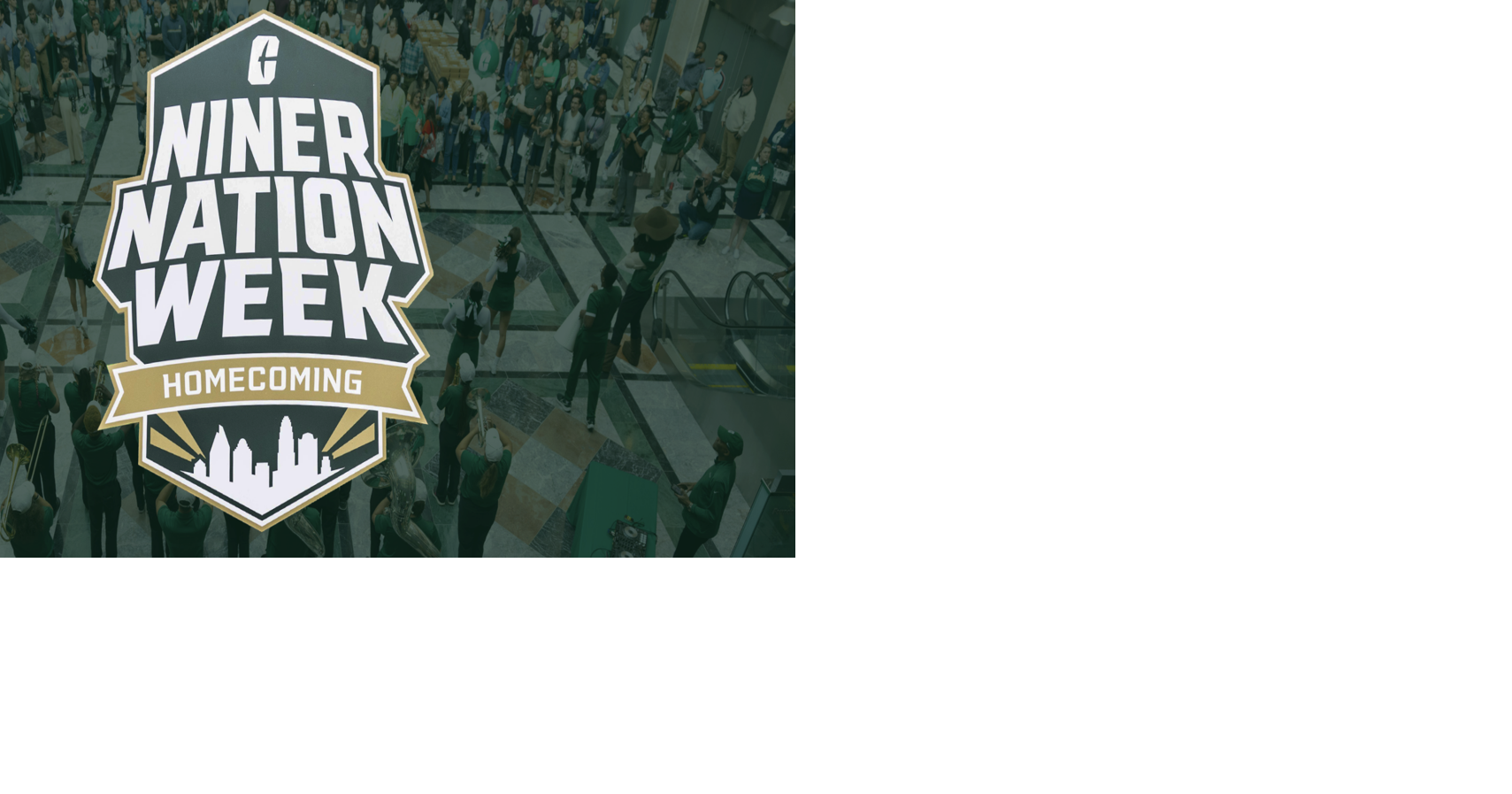 How Homecoming Week evolved and Niner 9 became a part of Niner Nation ...