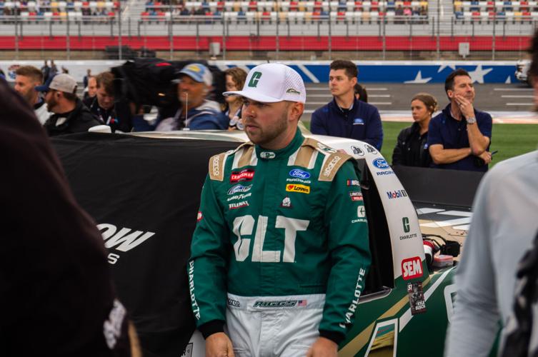 Charlotte alumni Layne Riggs wins back-to-back in NASCAR Craftsman ...