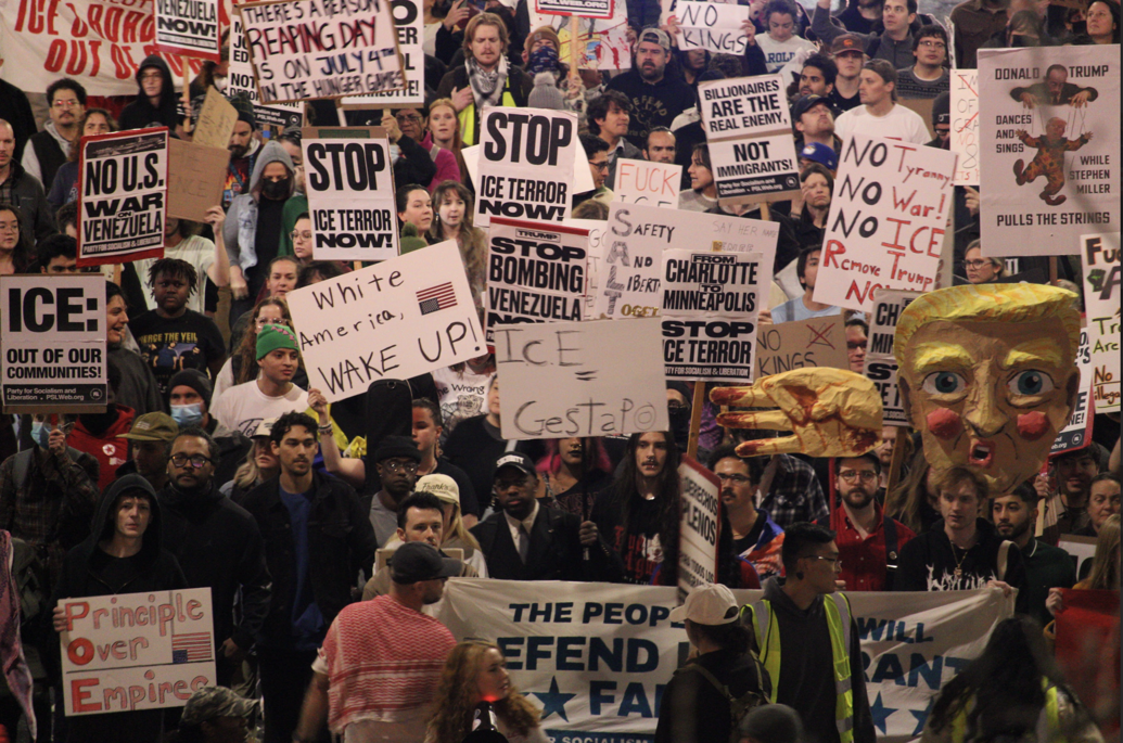 Charlotte protests ICE after fatal Minnesota shooting | News ...