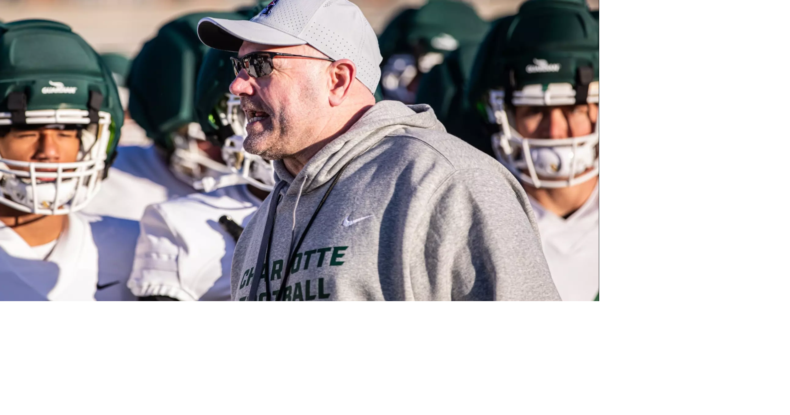 Column: Coach Albin can elevate Charlotte football amidst conference ...