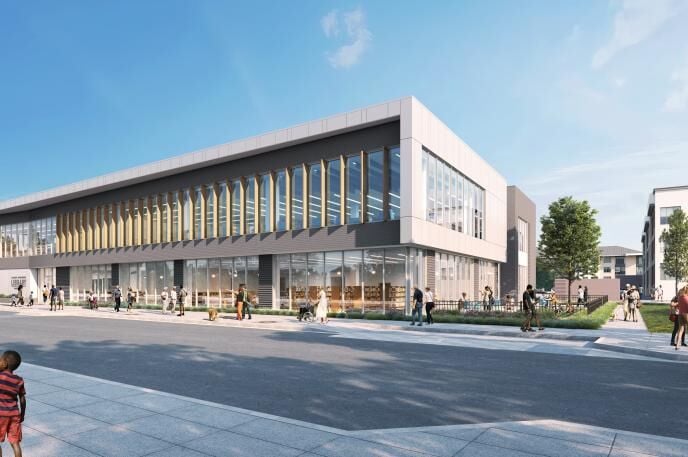 Construction begins for the new University City Regional Library set to ...