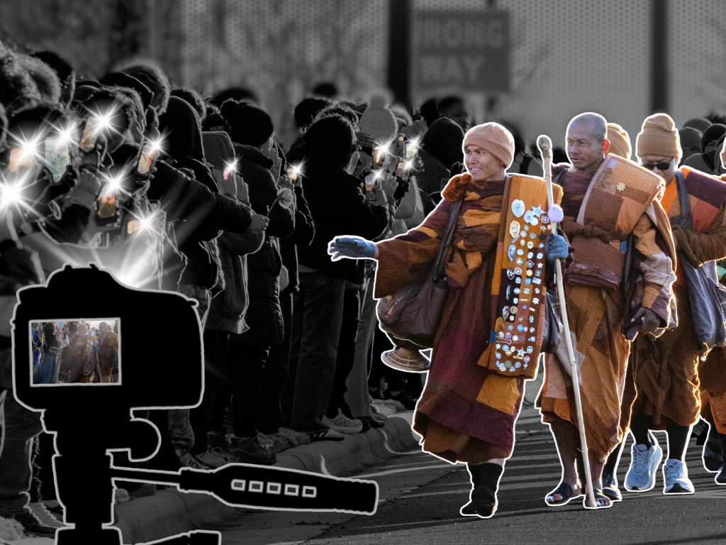 Opinion: The 'Monk Walk' is about PR, not peace | Opinion | ninertimes.com