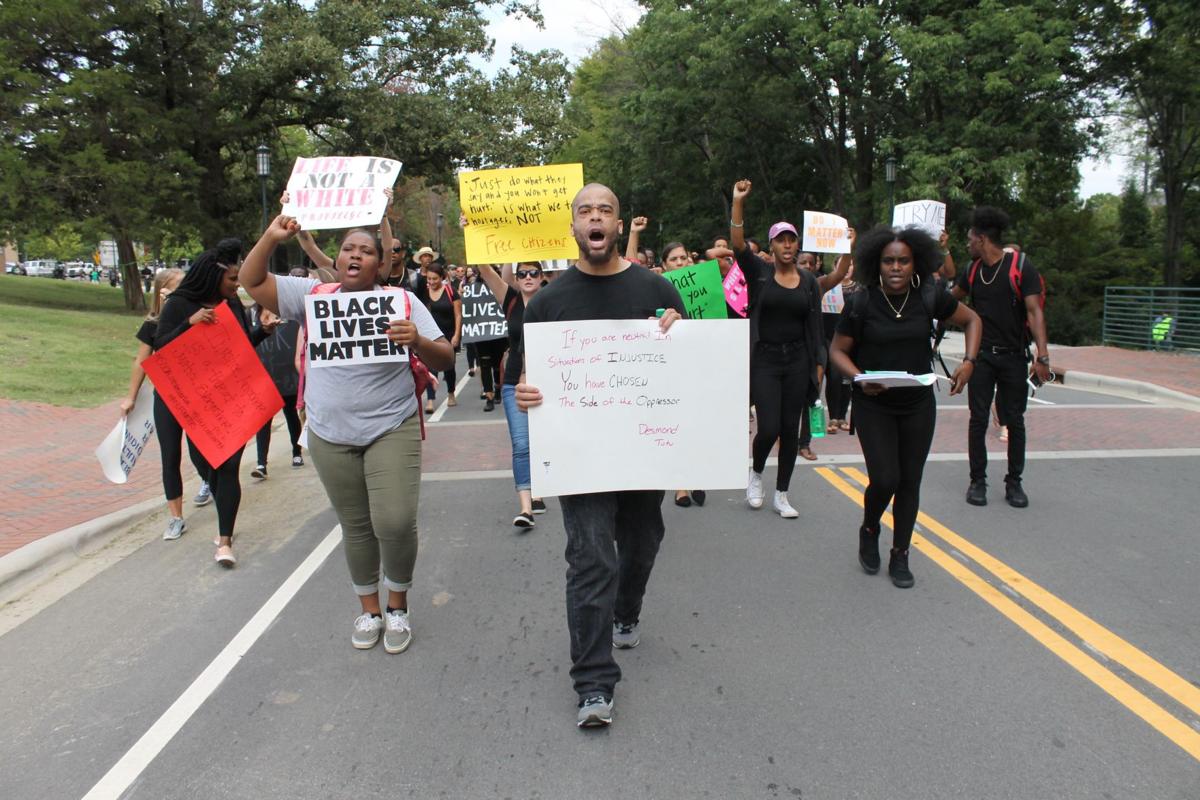 Protests continue on UNC Charlotte campus | News | ninertimes.com
