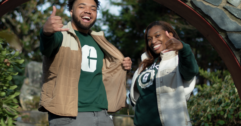 Student body president and vice president candidates Green-Effon hope ...