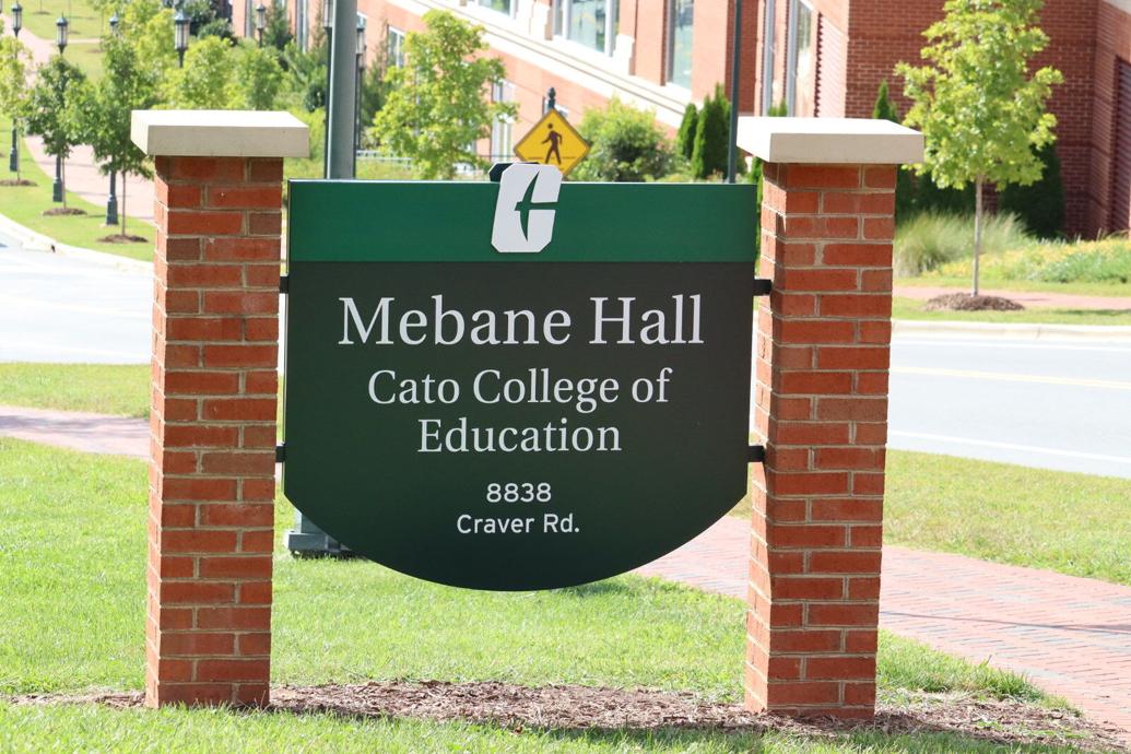 Cato College of Education building renamed to Mebane Hall following $23 ...