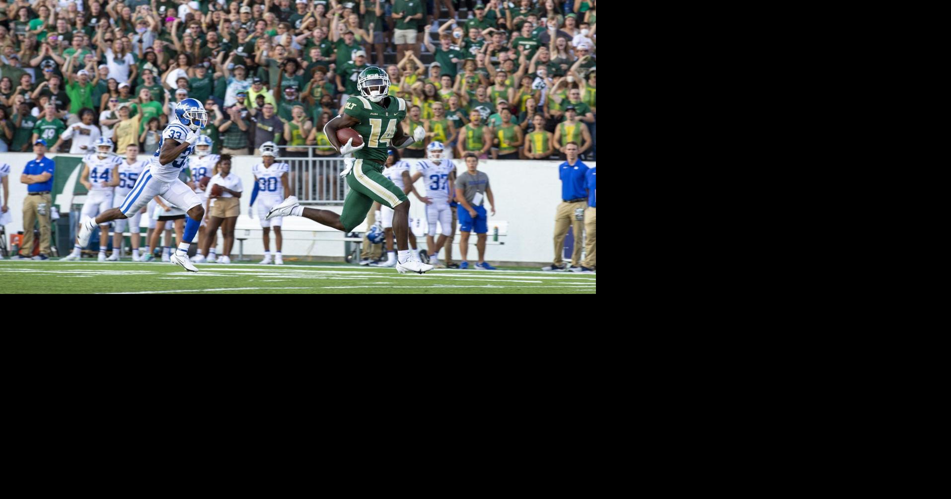 Charlotte football wide receiver Grant DuBose has impressive showing at ...