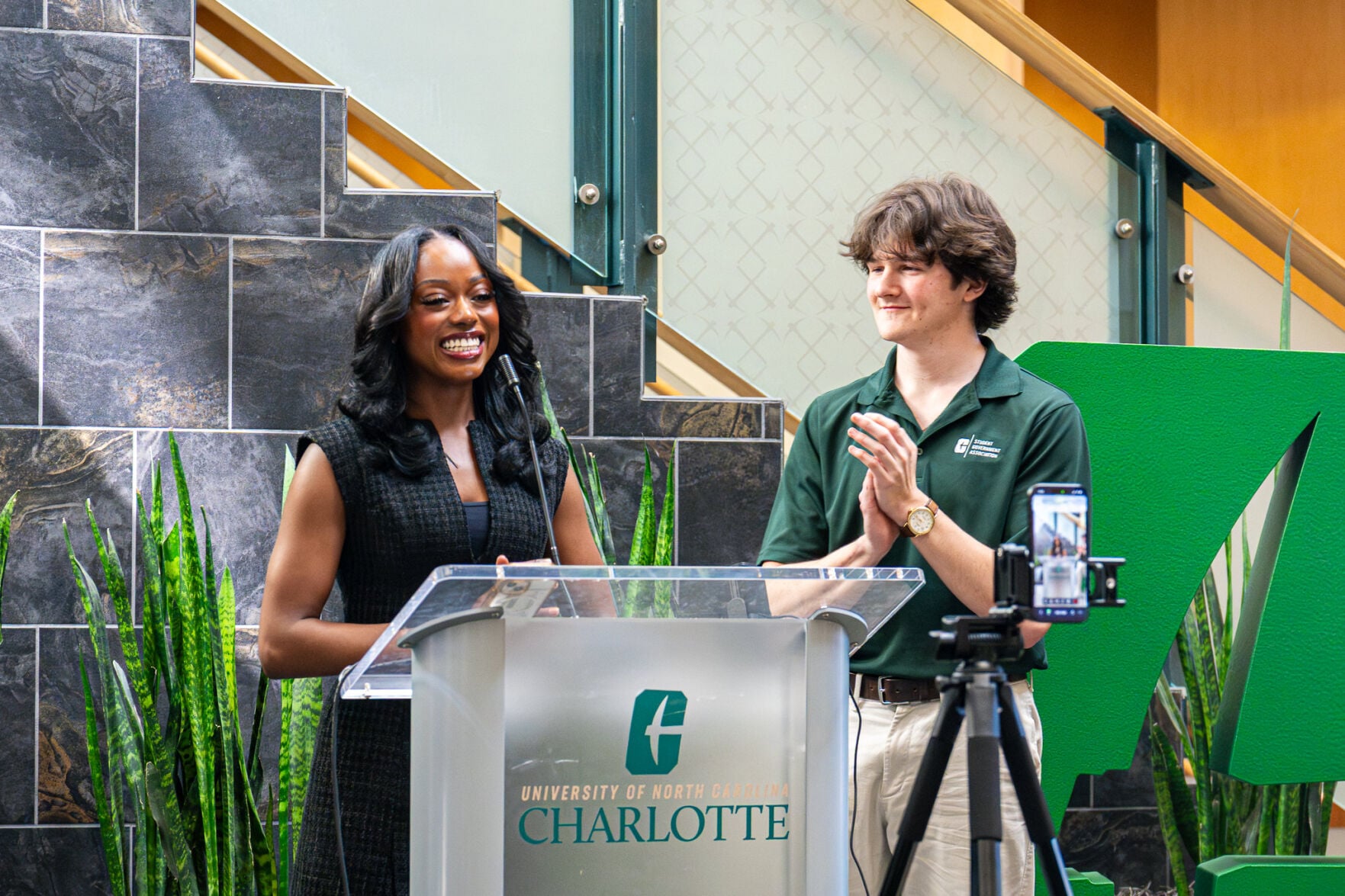 Brown, Hensler elected SGA president and vice president in record ...