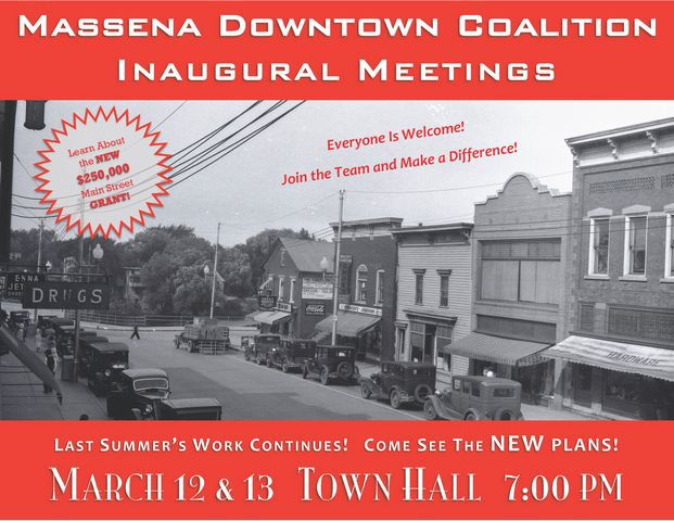 Massena economic officials set meetings on downtown revitalization ...