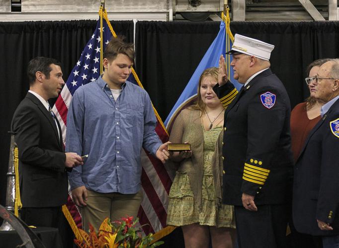 Paul Conzone sworn in as Oswego Fire Chief | Oswego County | nny360.com