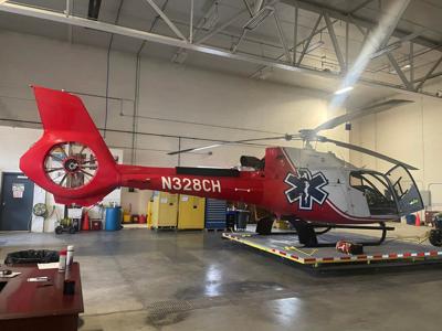 Second air ambulance helicopter temporarily based at Watertown airport ...