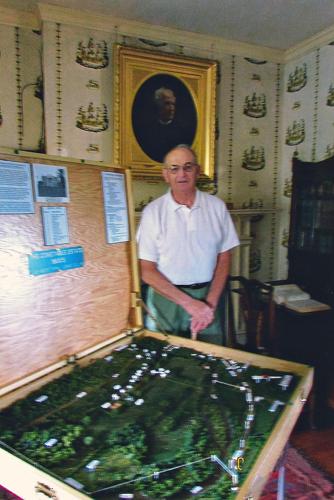 Retired engineer F. Neil Keib constructs historical diorama of the ...