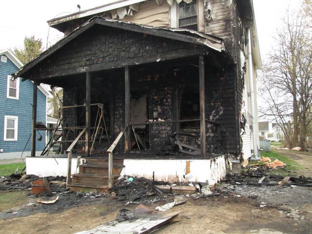Cigarette Fire Ignites Small Explosions Damaging Home | News | nny360.com