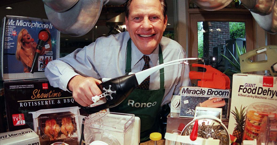 Ron Popeil, TV pitchman who hawked Veg-O-Matic, Mr. Microphone and more ...