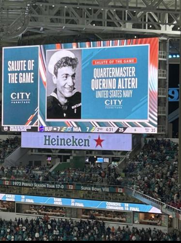 Watertown veteran honored at Dolphins-Bills game | Jefferson County ...