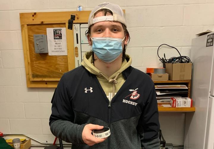 High school sports: Schumaker scores milestone with Red Raiders ice ...