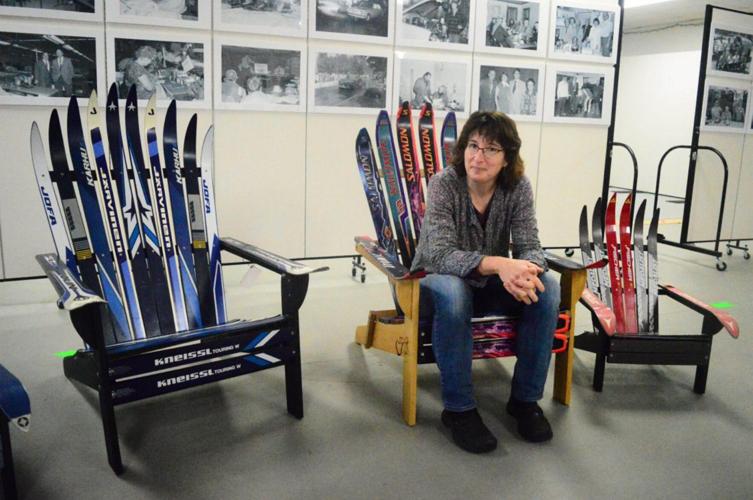 Downhill art: Old skis used for chairs, jewelry and more | State News ...