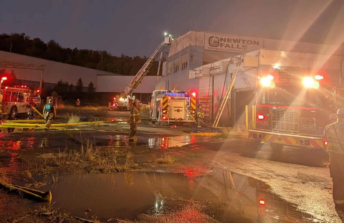 State police continue to investigate Newton Falls paper mill fire | Top ...