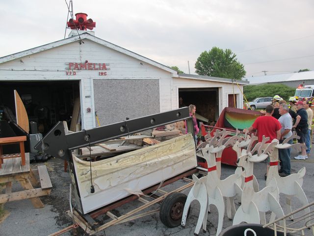Blaze singes former Pamelia fire hall | News | nny360.com