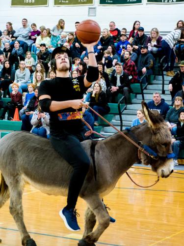 Donkey basketball held at Franklin Academy | Kidscontent | nny360.com
