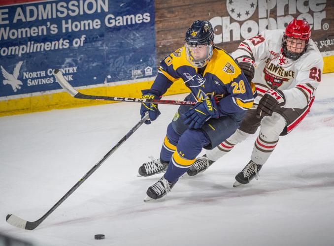 College hockey: SLU men edge Merrimack, Clarkson falls in overtime ...
