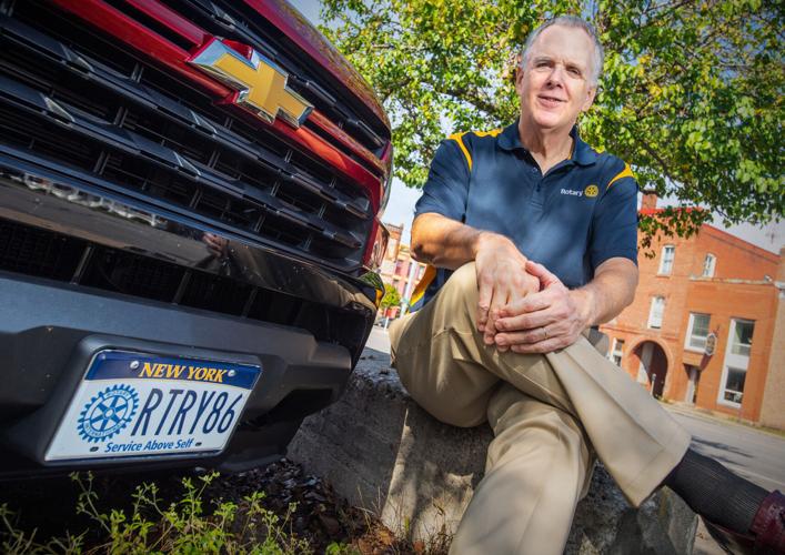 Potsdam Rotarian assists in development of new custom Rotary license ...