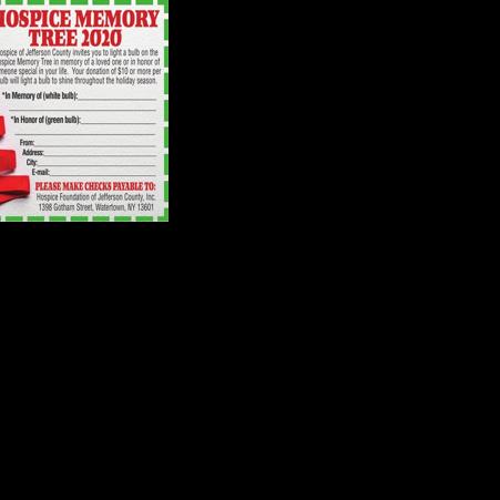 Hospice Memory Tree | Print Ads | nny360.com
