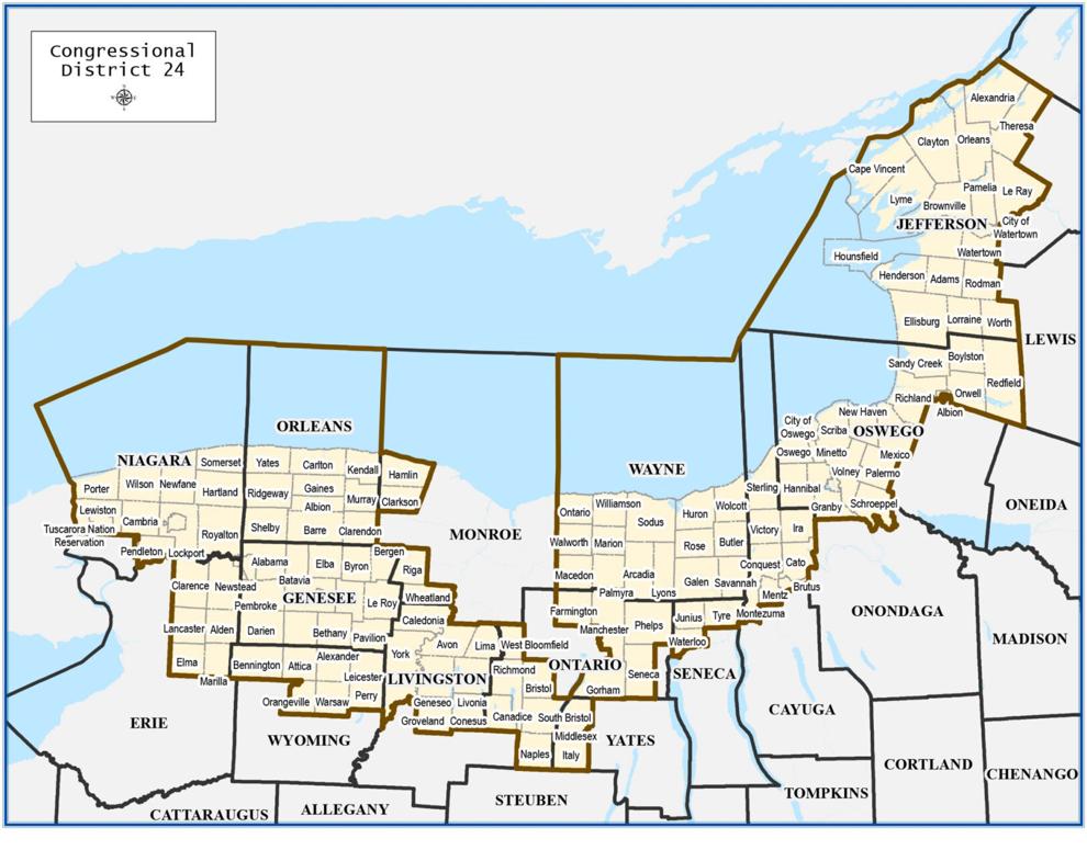 New boundaries set for Oswego County congressional, assembly, and state ...