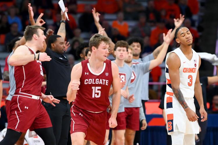 College men’s basketball: Colgate strikes down Syracuse for second ...