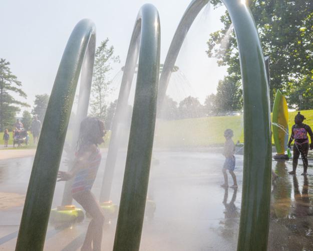 PHOTOS: Cooldown at Thompson Park Splash Pad | Kidscontent | nny360.com
