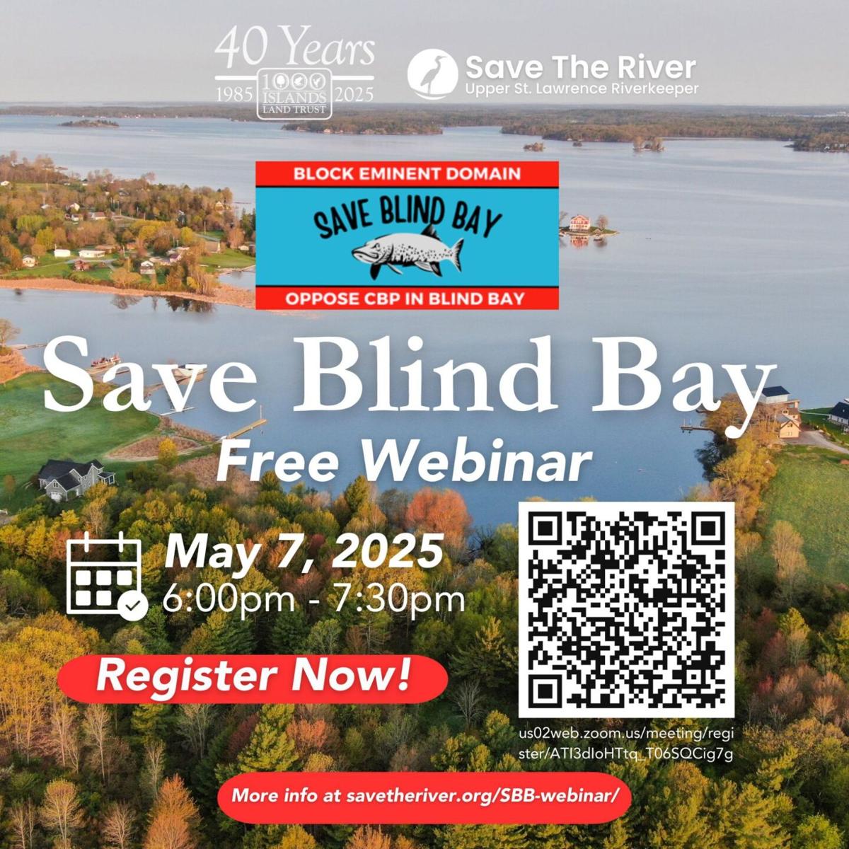 Free webinar Wednesday on progress of ‘Save Blind Bay’ initiative ...