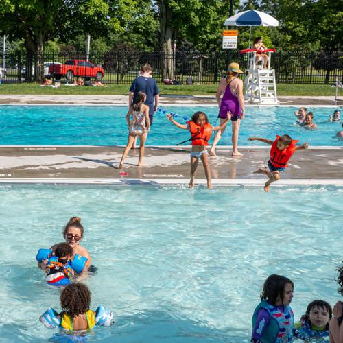 PHOTOS: Cooldown at Thompson Park Splash Pad | Kidscontent | nny360.com